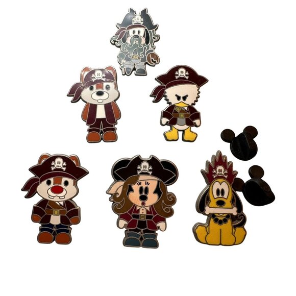 Disney | Jewelry | Disney Pirates Caribbean Mickey Trading Pin Donald ...